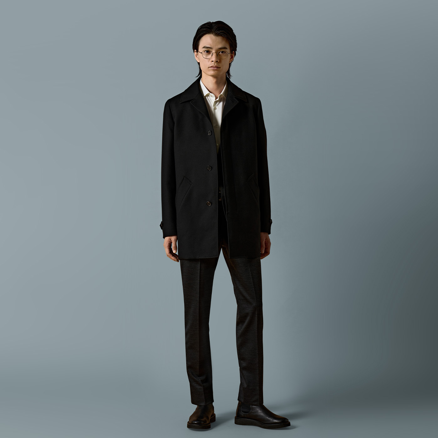 上質な艶を持つ、大人のためのジャージースタイル オーダースーツのfabric Tokyo