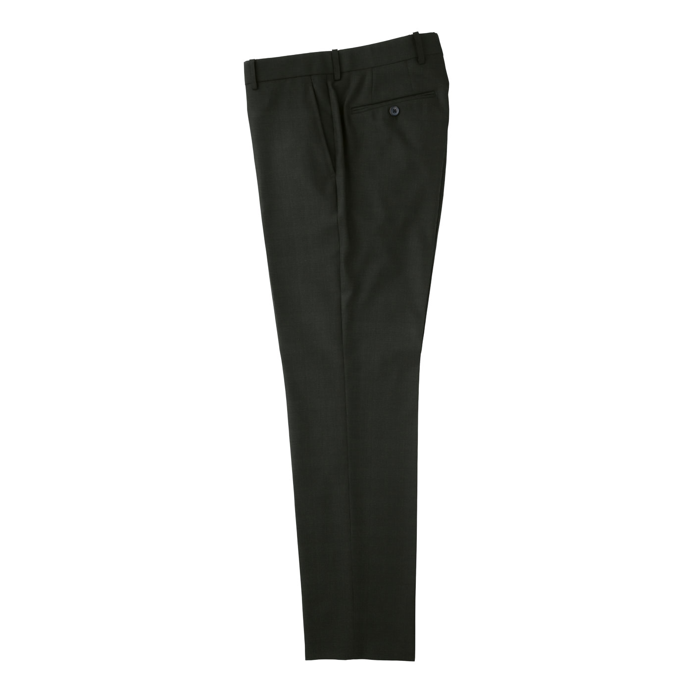MARLANE STRETCH PREMIUM WOOL グリーンシャークスキンスラックス | オーダースーツのFABRIC TOKYO