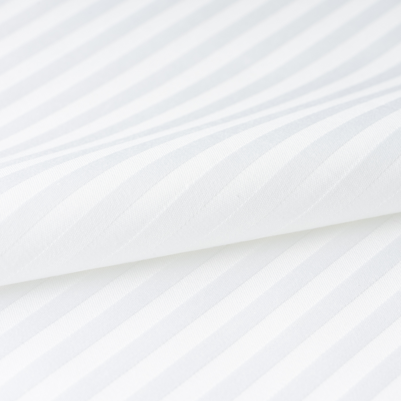 THOMAS MASON SILVER LINE PREMIUM COTTON ホワイトサテンシャツ | オーダースーツのFABRIC TOKYO