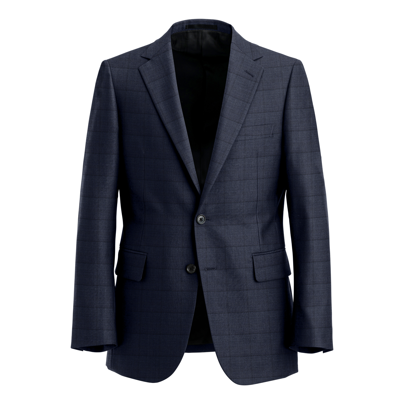 MARLANE STRETCH PREMIUM WOOL ネイビーウィンドウペーンジャケット | オーダースーツのFABRIC TOKYO